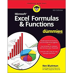 Excel Formulas & Functions For Dummies (For Dummies (Computer/Tech))