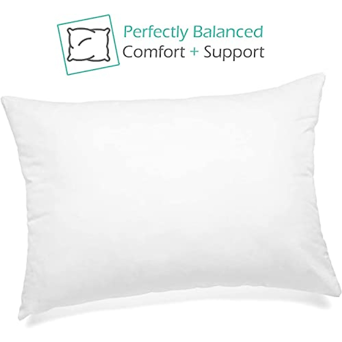 Nestl Toddler Pillow – Pack of 2 Baby Pillows for Sleeping – Organic Cotton Kids Pillow – Soft Cool Travel Kids Pillow – 13 x 18 Inches
