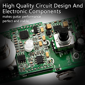 MIMIDI Digital Reverb Guitar Effect Pedal with True Bypass 3 Modes Room Spring Shimmer Portable Mini for Electric Guitar And Bass