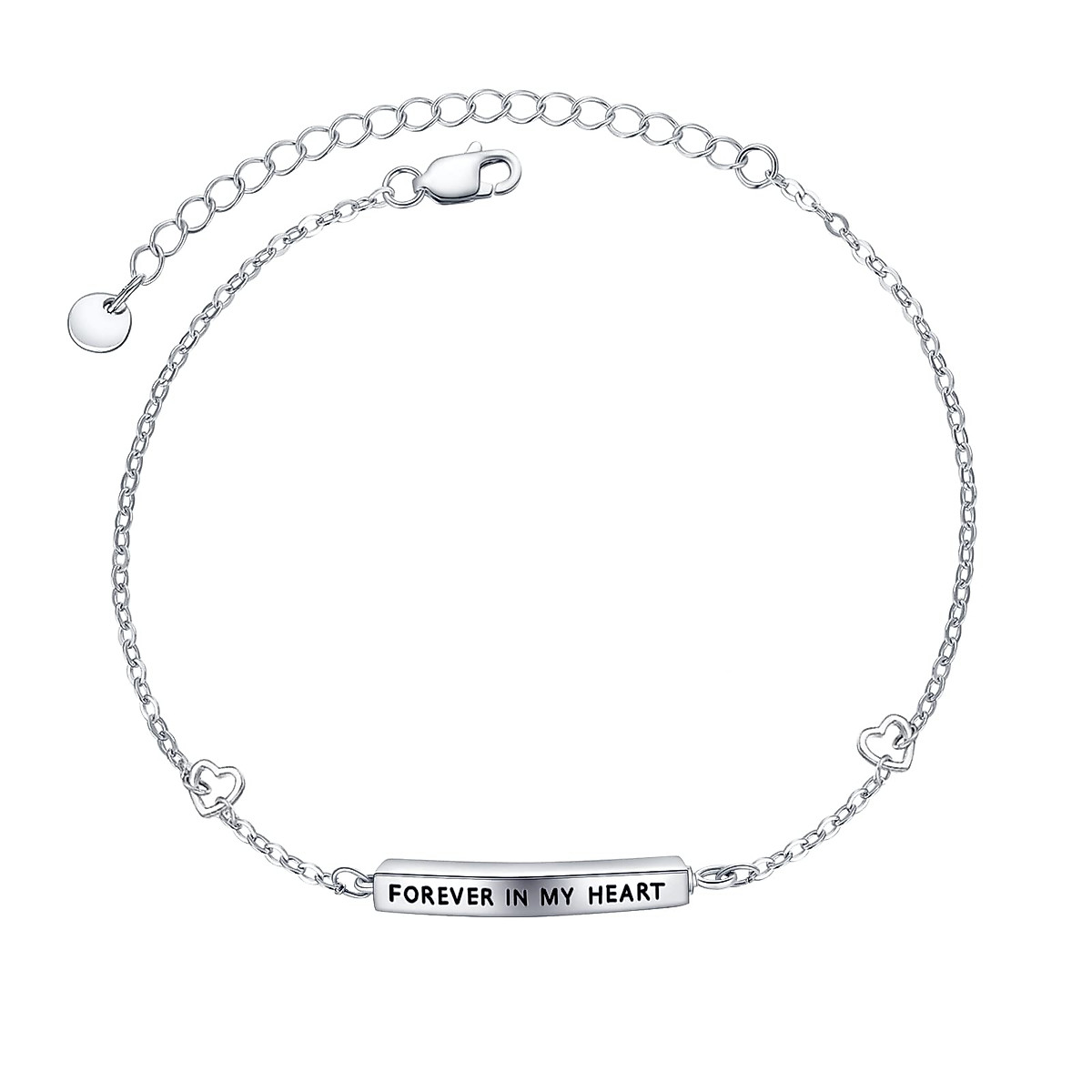 TUGHRA Urn Bracelet Cremation Jewelry for Ashes for Women 925 Sterling Silver Memorial Bracelet for Human Ashes Of Loved Ones Jewelry Gifts Sympathy Gift for Loss Loved One