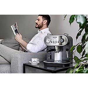 Gaggia Carezza De Luxe Espresso Machine, 47oz, Silver