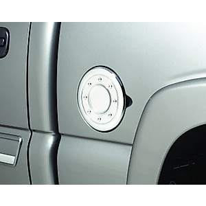Auto Ventshade [AVS] Fuel Door Cover - Chrome | 688773 | Fits 2002 - 2006 Avalanche, 2001 - 2006 Suburban/Escalade EXT/Yukon XL, 2001 - 2007 Silverado/Sierra 1500/2500/3500 Classic/Crew Cab