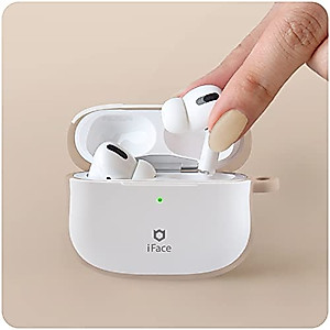 iFace First Class for AirPods Pro – Cute Shockproof Hybrid Dual Layer [Hard Cover + Bumper] Keychain Protective Case [Drop Tested] – Milk