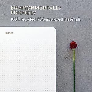 Pinesman - Dotted Luxury Notepad Mouse Pad - Executive's Memo Pad - Paper Desk Pad - Gold Foiled