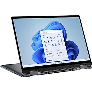 Dell Inspiron 16 2-in-1 2023 Personal Laptop ~ 16" FHD+ 60Hz IPS Touch ~ AMD Ryzen 5 7530U ~ 16GB LPDDR4~4TB M.2 NVMe ~ Backlit Keyboard Fingerprint ~ Wi-Fi 6 ~ Windows 11 Home ~ River Blue