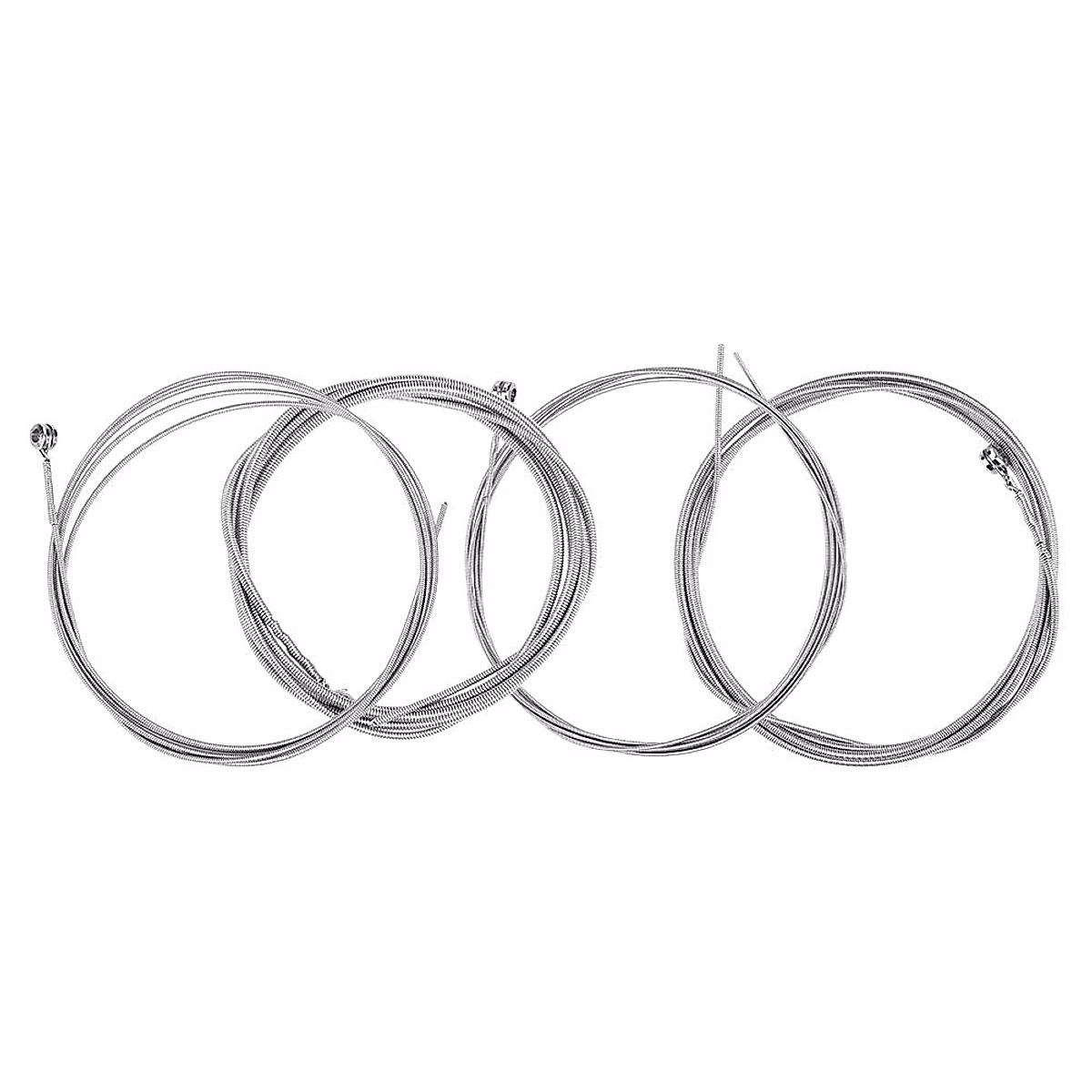 Electric Bass Strings 4 Set of Steel Plated Gauge Strings Bass Guitar Parts 1mm 1.4mm 2mm 2.5mm