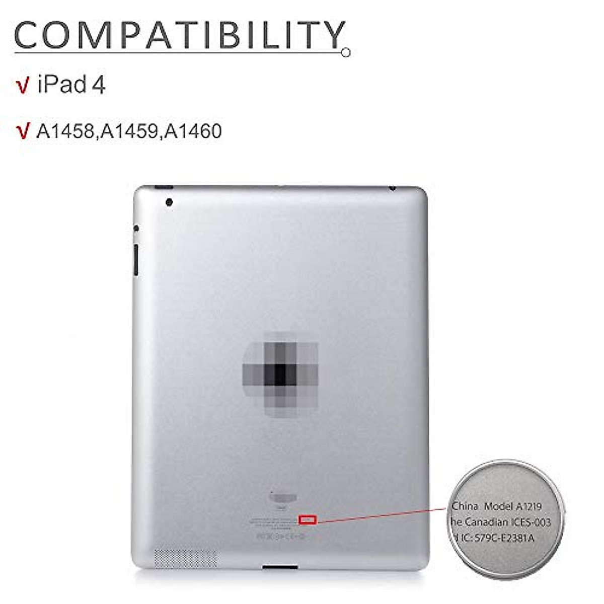 GoodFixer for iPad 4 (4th Generation) Screen Replacement A1458 A1459 A1460 Digitizer Touch Screen Glass Assembly Kit,fit iPad 4th Gen,+ Bezel Frame