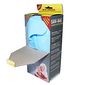 Rehabilitation Advantage Sani-Bags by Cleanwaste, Disposable Commode Bags