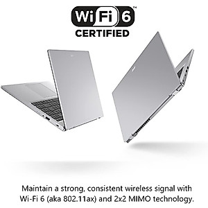 acer Newest Aspire 3 Slim Laptop, 15.6" FHD Display, AMD Ryzen 3 7320U Processor, 8GB LPDDR5 RAM, 128GB SSD, AMD Radeon Graphics, USB Type A&C, WiFi 6, Windows 11 Home in S Mode