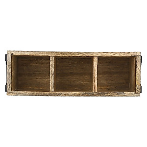 SAVON Wooden Cutlery Holder Caddy Organizer