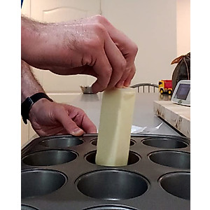 ButterPOP No Mess Holder & Dish to Spread Butter on Warm Pans & Food, Clear, Black