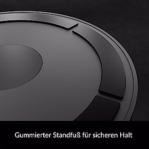 ARCTIC Summair Plus - Portable Fan with integrated rechargeable battery, USB-C connection (incl. USB-A charging cable), Stepless adjustable desk fan 600–3300 rpm - Black