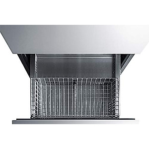 Summit Appliance ADRD24PNR 24" Wide 2-Drawer All-Refrigerator, ADA Compliant; Panel-ready Drawer Fronts (Panels NOT Included); 4.8 cu.ft Capacity; Door and Temperature Alarms; Frost-Free
