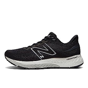 New Balance Men's Fresh Foam X 880 V12 Running Shoe, Black/Lead/Light Aluminum, 10 Wide