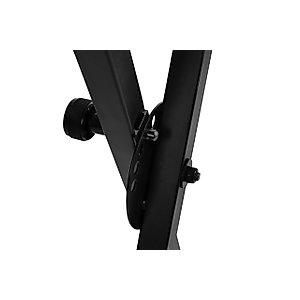 Casio CT-X700 61-Key Portable Keyboard and OnStage KS7190 Classic Single-X Keyboard Stand, Black