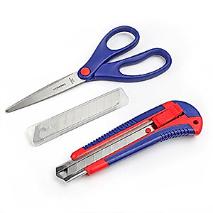 WORKPRO 125-Piece Household Tool Kit – 3.6V Rechargeable Screwdriver & Home Repair Basic Tool Set With 13-Inch Easy Carrying Tools Bag, 125 PCS (W009068A)