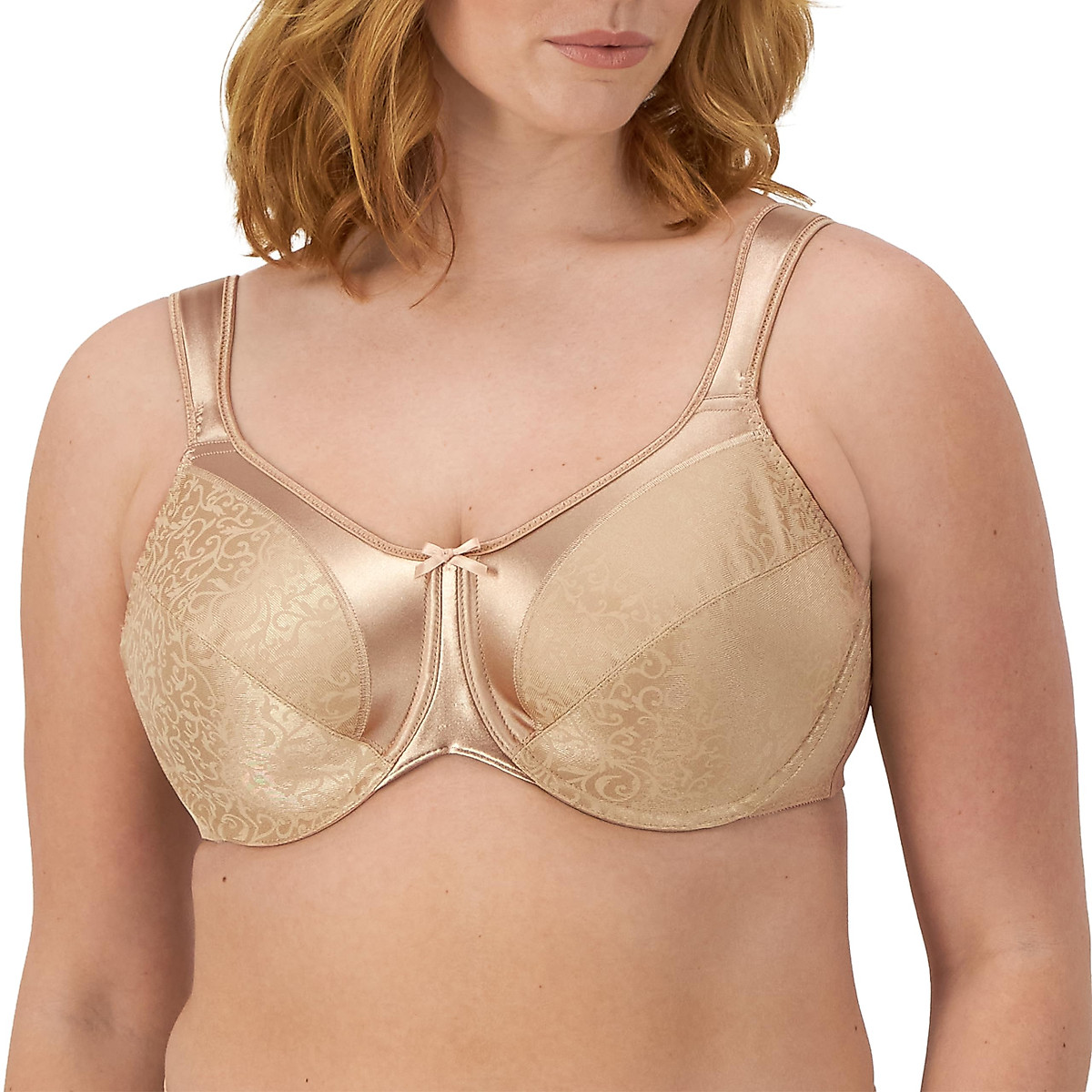 Bali Women's Bali Tracings Minimizer Underwire Bra, Nude,38DD
