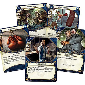 Fantasy Flight Games Arkham Horror The Card Game Nathaniel Cho Starter Deck - Unleash The Fury of a New Investigator! Cooperative Living Card Game, Ages 14+, 1-4 Players, 1-2 Hour Playtime, Made
