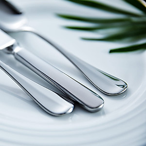 KEAWELL Premium Anne Fork Set, Set of 4, 18/10 Stainless Steel, Mirror Polished, Dishwasher Safe, Exceptional Fork Set, Perfect for Formal Dining (8.1" Dinner Fork)