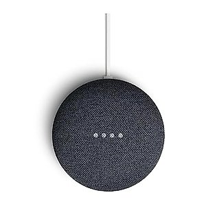 Google Nest Mini 2nd Generation Smart Speaker with Google Assistant - Charcoal