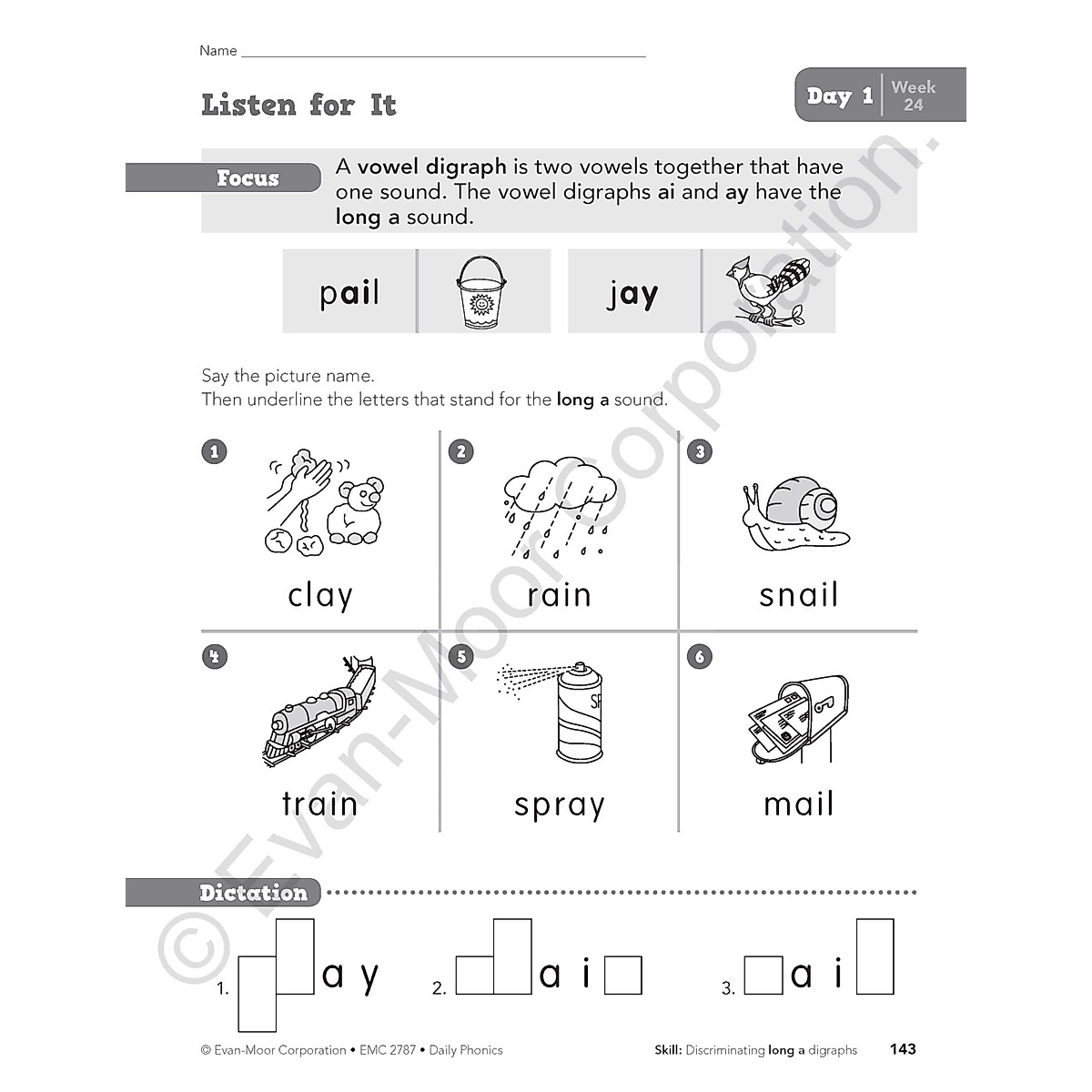 Evan-Moor Daily Phonics, Grade 1, Homeschooling & Classroom Resource Workbook. Phonemic Awareness, Decoding, Word-Study, Teaching Editions, Reproducible Worksheets