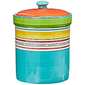 Certified International 4 Piece Mariachi Canister Set, Multicolor