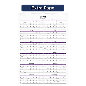 2024 AT-A-GLANCE® Puppies Monthly Wall Calendar, 15-1/2" x 22-3/4", January to December 2024, DMW16728