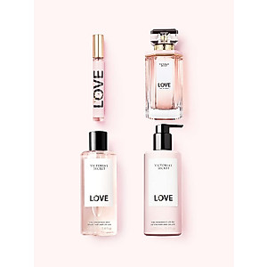 Victoria's Secret Love Eau de Parfum, Notes of Fresh Juniper, Apricot Blush & Boyfriend Tee, Perfumes for Women (3.4 oz)