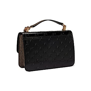 Michael Kors Heather Large Shoulder Black 1 One Size