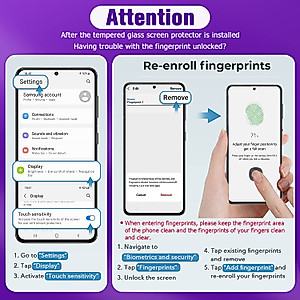 [2+2 Pack] S21 Ultra 5G Glass Screen Protector, HD Clear 9H Tempered Glass Scratch Resistant, Fingerprint Unlock, 3D Curved, Bubble-Free for Samsung Galaxy S21 Ultra Glass Screen Camera Protector (6.8