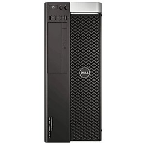 Dell Precision T5810 Mid-Tower Workstation - Intel Xeon E5-1650 v3 3.5GHz 6 Core Processor, 64GB DDR4 Memory, 4TB HDD, Nvidia NVS310 Graphics Card, Windows 10 Pro. (Renewed)