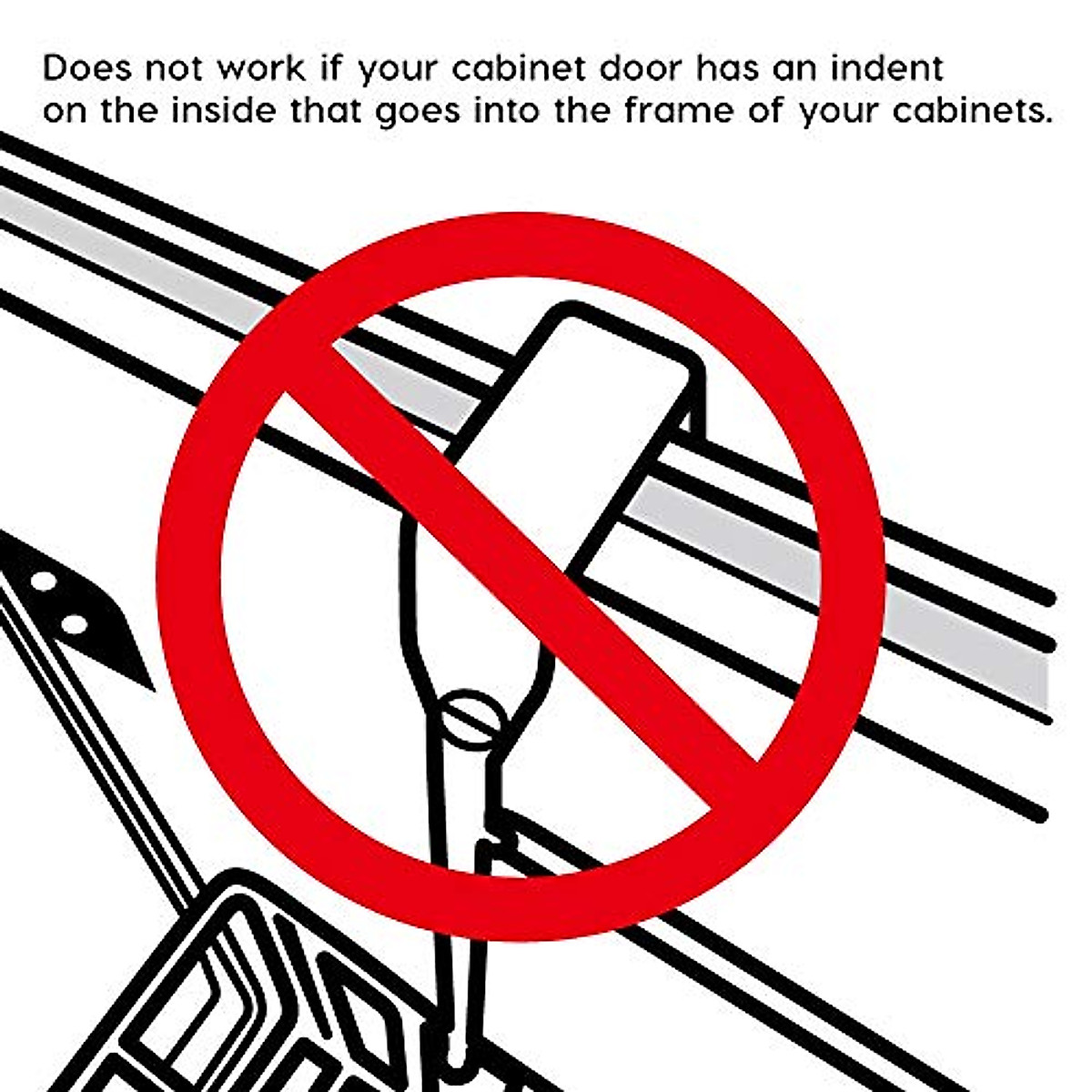 SunnyPoint Over Cabinet Kitchen Storage Organizer Holder or Basket - Hang Over Cabinet Doors in Kitchen/Pantry - Holds up to 50 Plastic Shopping Bags (BROWN)