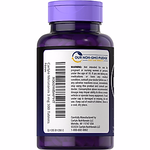Carlyle Melatonin 3mg | 300 Tablets | Low Dose | Drug Free | Vegetarian, Non-GMO, Gluten Free