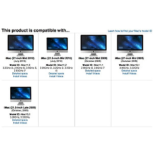 OWC 500GB 3G SSD and HDD DIY Complete Bundle Upgrade Kit for Late 2009-2010 iMacs, (OWCKITIM09HE500)