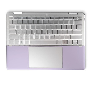 MightySkins Skin Compatible with HP Spectre x360 14" (2022) Full Wrap Kit - Solid Lilac | Protective, Durable, and Unique Vinyl Decal wrap Cover | Easy to Apply | Made in The USA