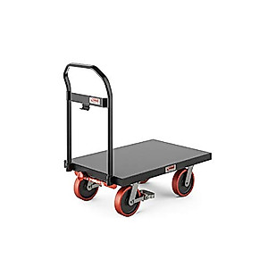 Suncast Commercial Standard Duty Metal 24" x 36" Platform Truck