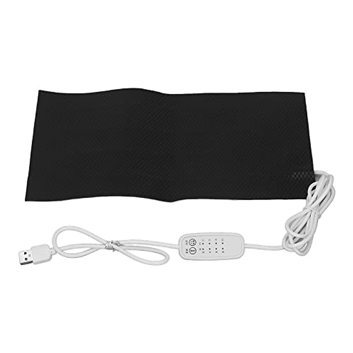 Heating Pad for Pet,Temperature Regulating Heating Pad, 4 Gear USB Power Waterproof Electric Cloth Heater DC5V for reptiles, grass turtles, lizards, hamsters(15x30cm), Heating Pad for Pet,Temp