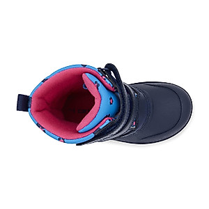 carter's Girls Deltha Cold Weather Boot, Navy, 11 Little Kid