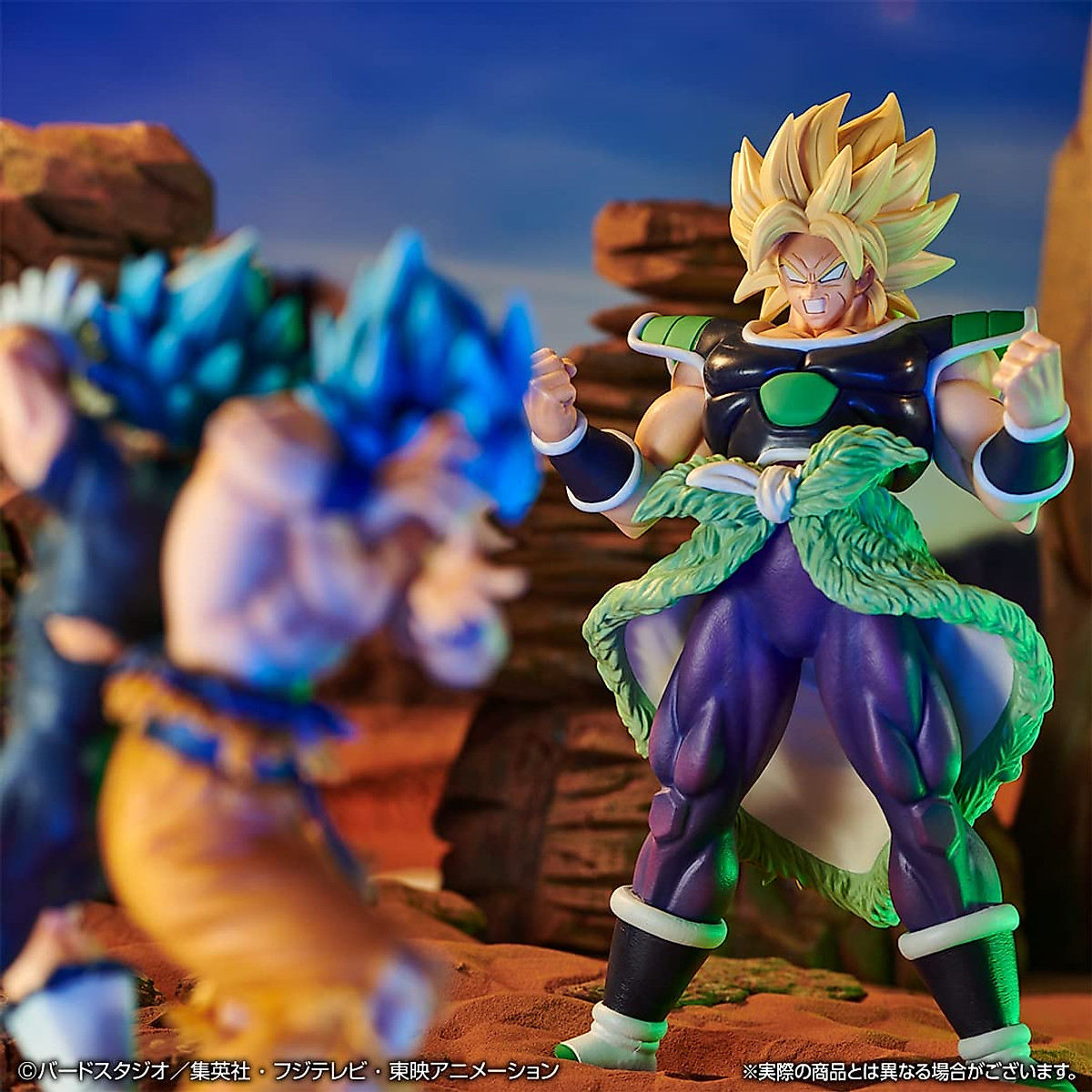 Ichibansho Figure - Dragon Ball Super - Super Saiyan Broly (Vs Omnibus Super), Bandai Spirits Collectible Statue