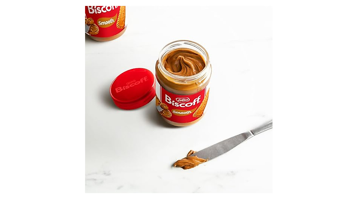 Lotus Biscoff Cookie Butter Spread - Creamy, Non-GMO & Vegan 8-Pack