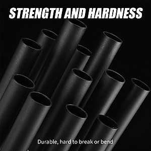 4 Pcs Boat Cover Support Pole, Black Adjustable Boat Cover Support System, Height 12''-54'', ABS Plastic Pole Jon Boat Accessories for Supporting Fishing Bass Pontoon Boat Trailer Cover