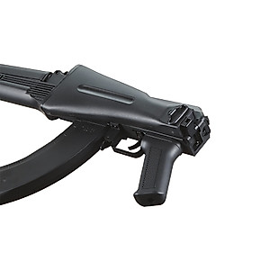 Licensed Lancer Tactical x Kalashnikov KR-103 USA SBR Airsoft AK74 AEG Rifle with Folding Stock - Includes Airsoft Speed Loader (Black)