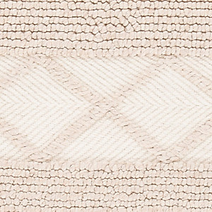 SAFAVIEH Natura Collection Accent Rug - 4' x 6', Beige, Handmade Wool, Ideal for High Traffic Areas in Entryway, Living Room, Bedroom (NAT217A)