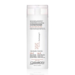 GIOVANNI Eco Chic 50:50 Balanced Hydrating Conditioner, 8.5 fl oz, Vegan, Sulfate & Paraben Free, Color Safe, Moisturizing for Normal to Dry Hair