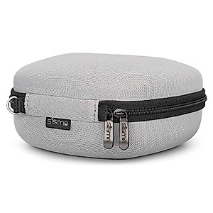 sisma Joycon Case Compatible with Nintendo Switch Joy-Con and Grip, Travel Protective Cover Home Safekeeping Storage Case Grey Carrying Bag