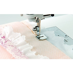 Brother SA120 Gathering Foot Silver