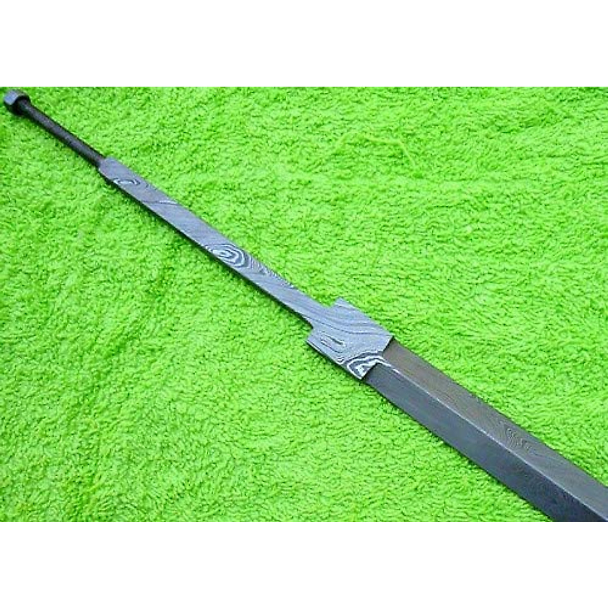 Damascus Steel Blank Blade Custom Handmade 26" Hunting Sword Blank Blade for knife making