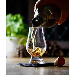 GLENCAIRN Whiskey Glass, Gift Set of 2 in Travel Case