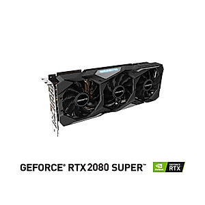 GIGABYTE GeForce RTX 2080 Super Windforce OC 8G Graphics Card, 3X Windforce Fans, 8GB 256-Bit GDDR6, Gv-N208SWF3OC-8GD Video Card