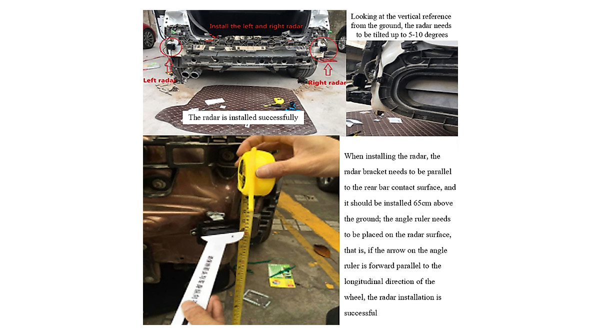 Blind Spot Detection System - Universal Safety Kit